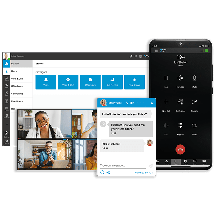 3CX Telefonanlagen - RITTER Technologie